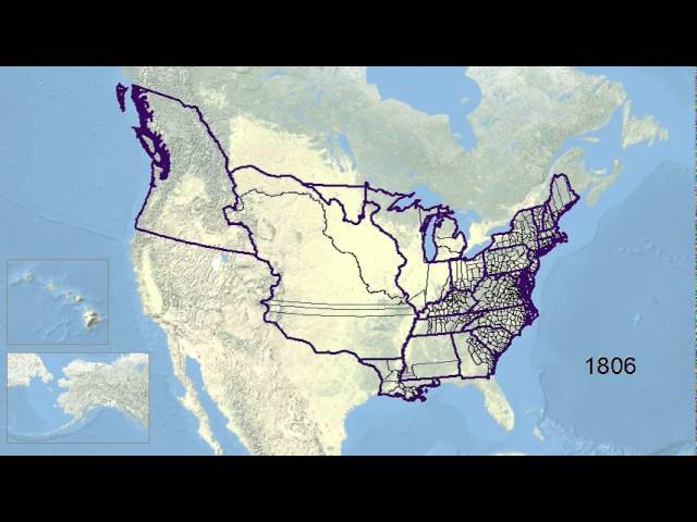 Animated history of US county boundaries - Vivid Maps