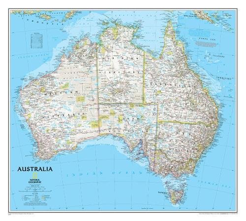 Australia Classic (National Geographic Reference Map) - Vivid Maps