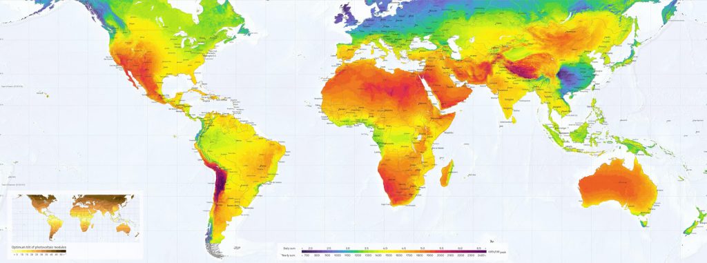 Global Solar Atlas - Vivid Maps