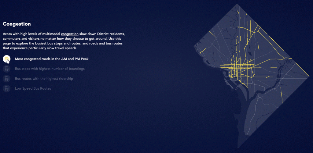 District Mobility: Multimodal Transportation in the District - Vivid Maps
