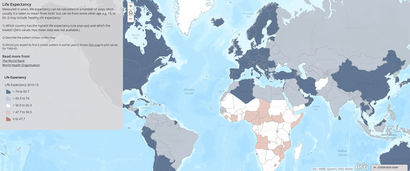 World population - uneven development - Vivid Maps