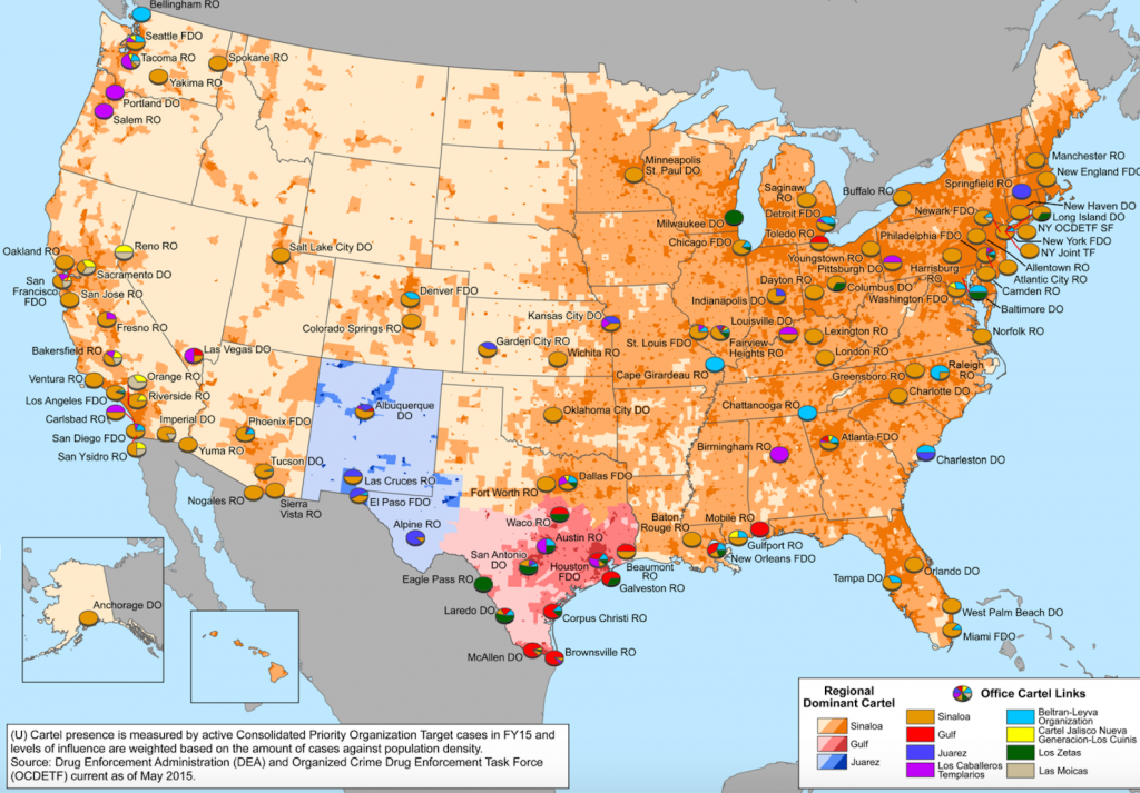 Origin of Heroin in the U.S. - Vivid Maps