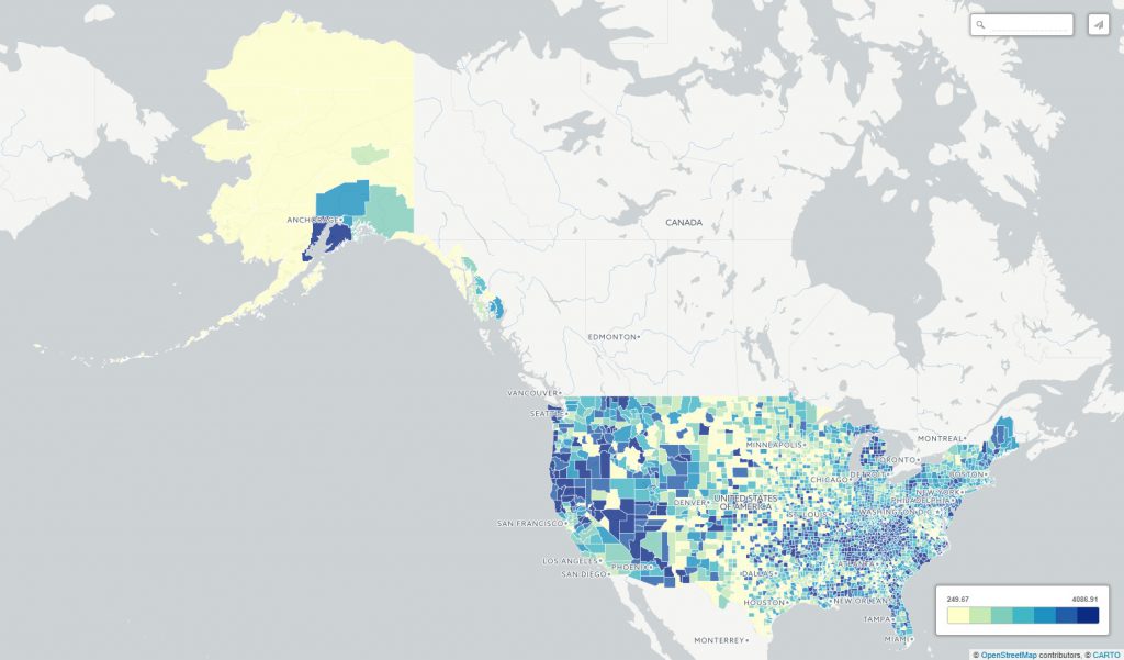 This Map Shows How Some U.S. Counties Are Prescribing Way More Opioids ...
