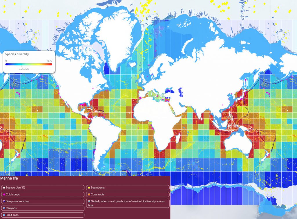 Future ocean resources map - Vivid Maps