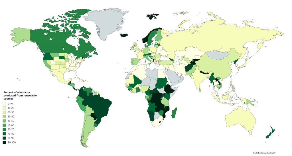 Electricity Consumption Map