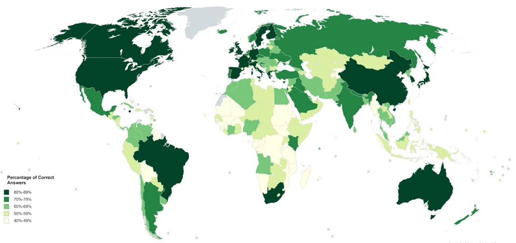 The uniqueness of the flags visualized - Vivid Maps