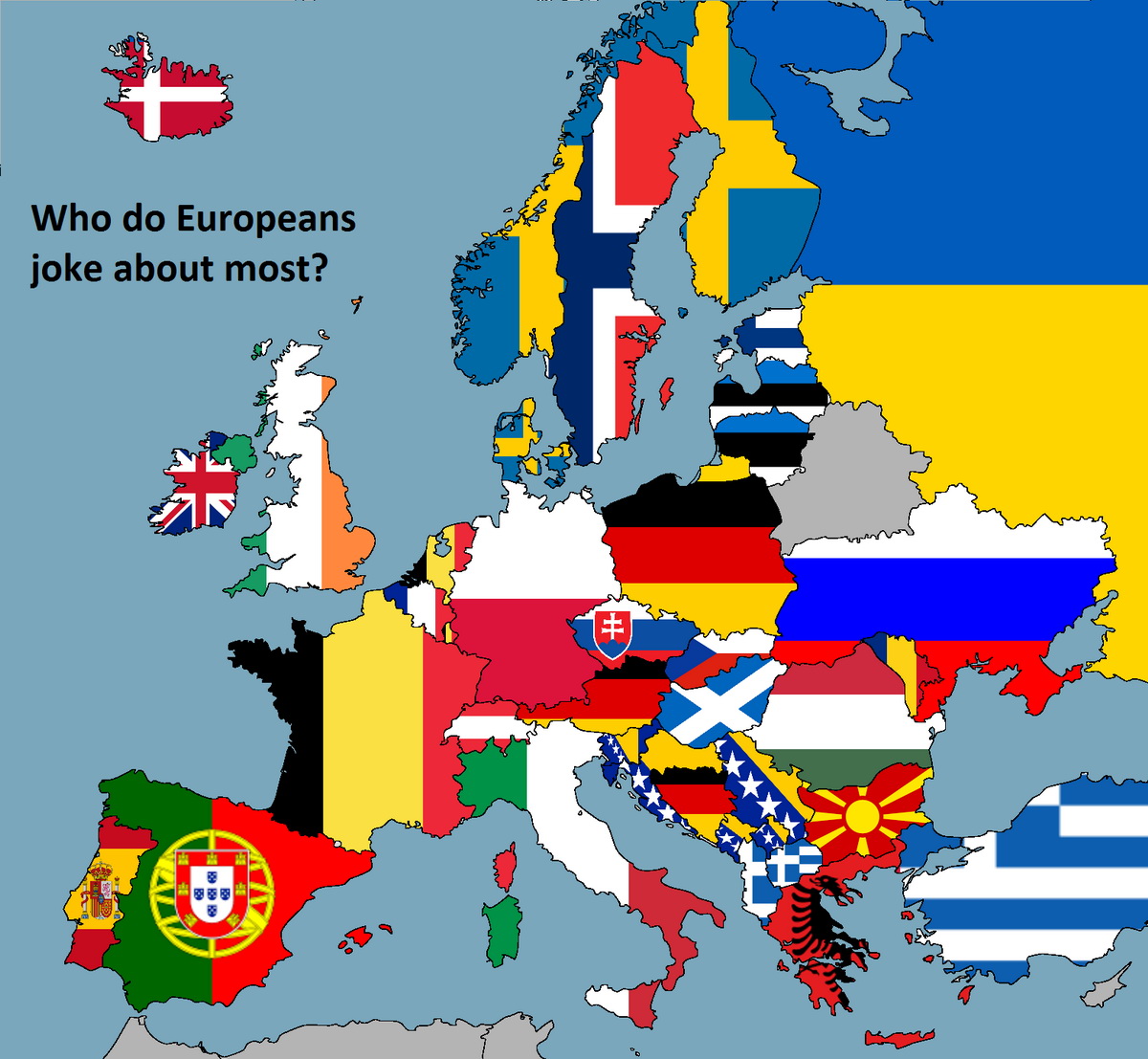 Mapping Sensitivities: The Most Provocative Maps of Europe - Vivid Maps
