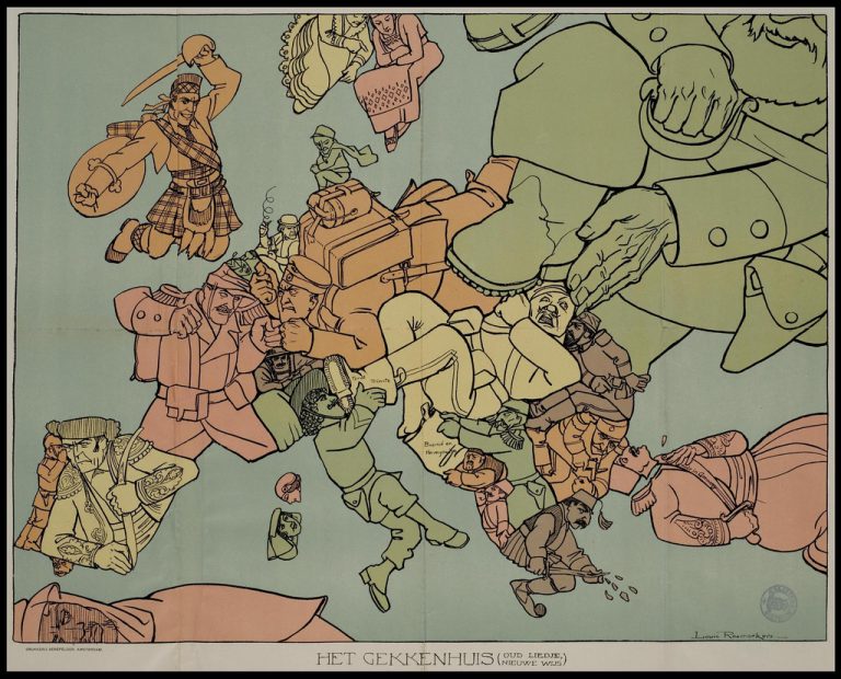 Atlas of satirical maps of Europe - Vivid Maps